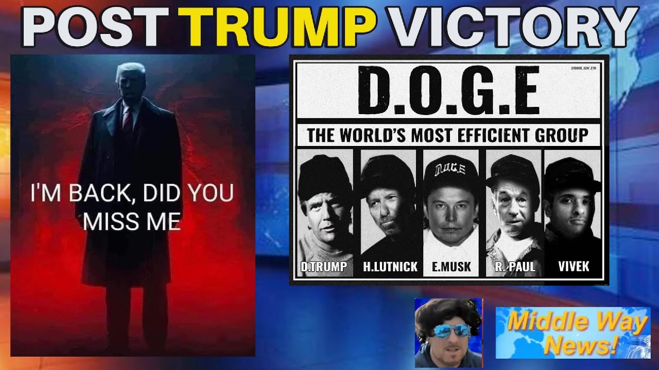 Post Trump's VICTORY Analysis! End of WOKE, Birth of DOGE, MAGA, MAHA ...