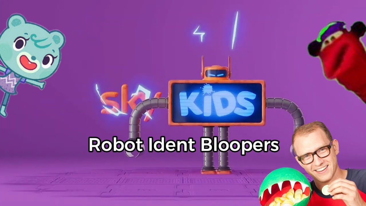 Sky Kids Robot Ident Bloopers - YouTube