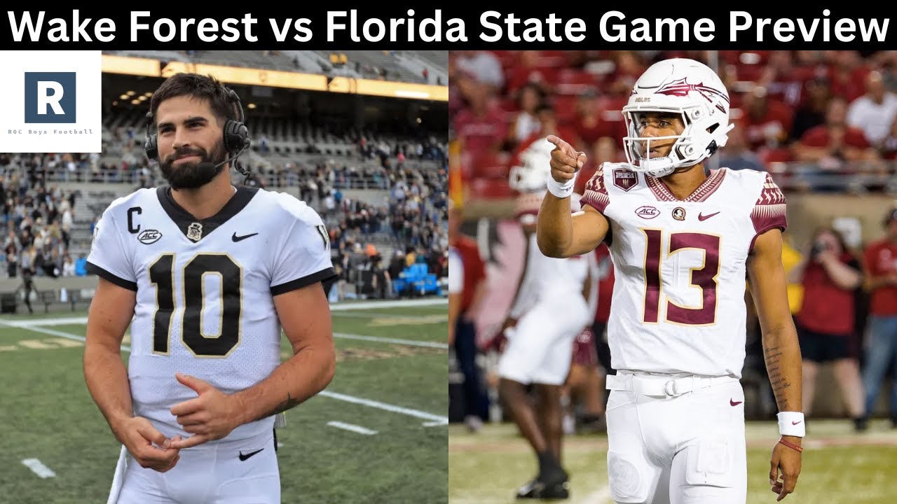 Wake Forest vs Florida State Game Preview - YouTube