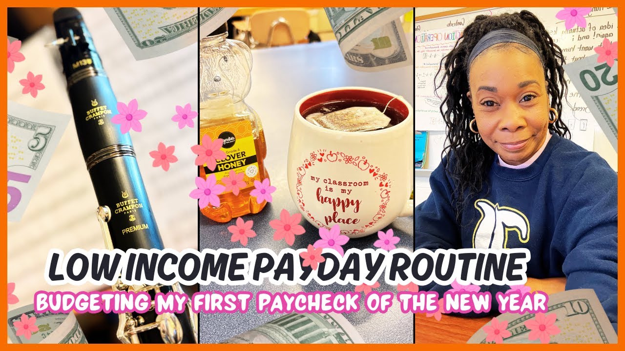 Classroom Chat: Budgeting My First Paycheck of the New Year | Low ...