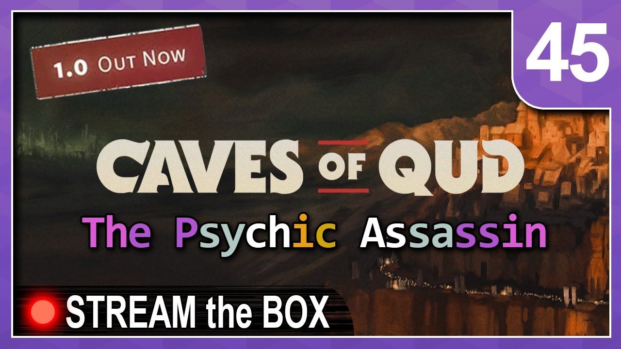 Caves of Qud: Psychic Assassin 45 - God Free! Let's Spindle! - YouTube