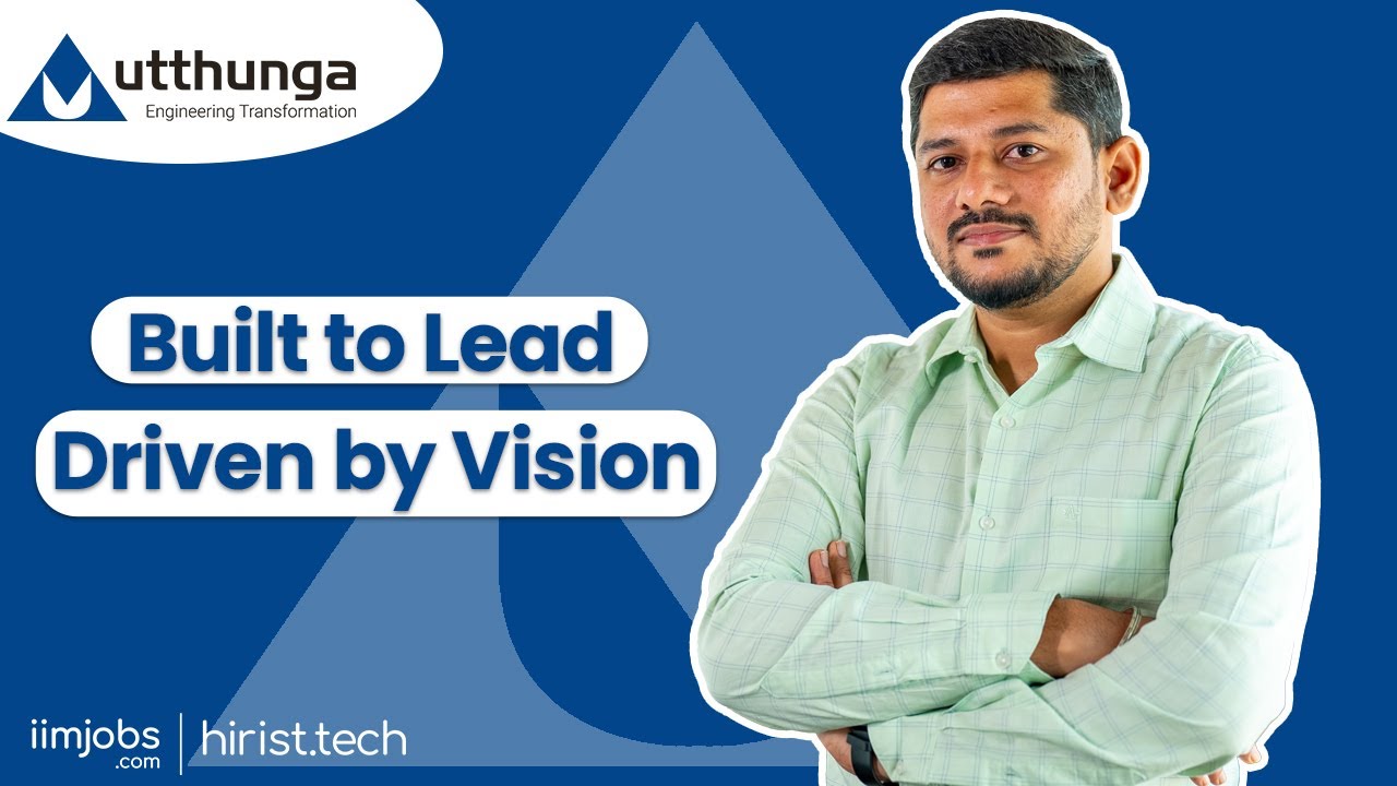 Utthunga - Mohanvel V (Technical Lead) | Showcase | hirist.tech ...