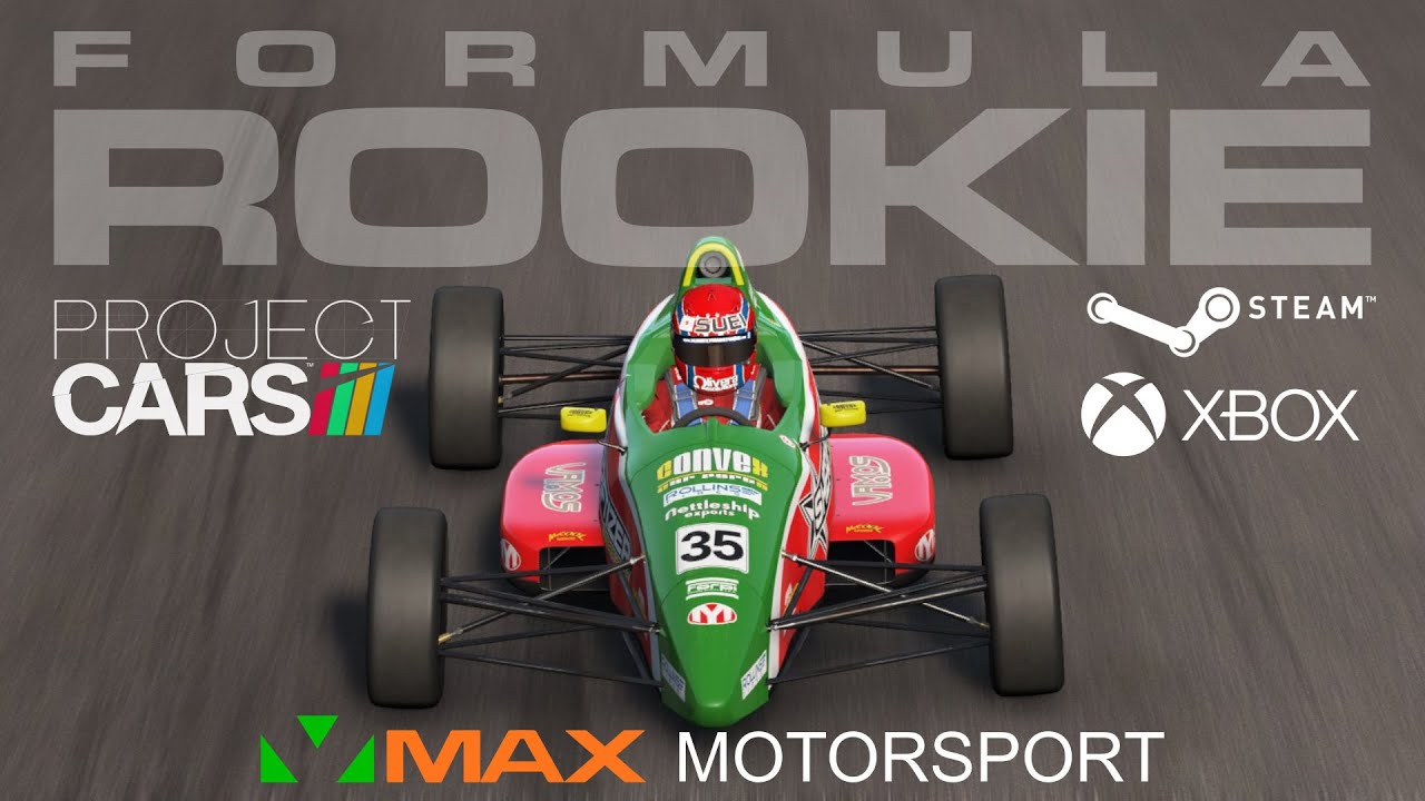 Primeira etapa Formula Rookie VMax Project CARS - YouTube
