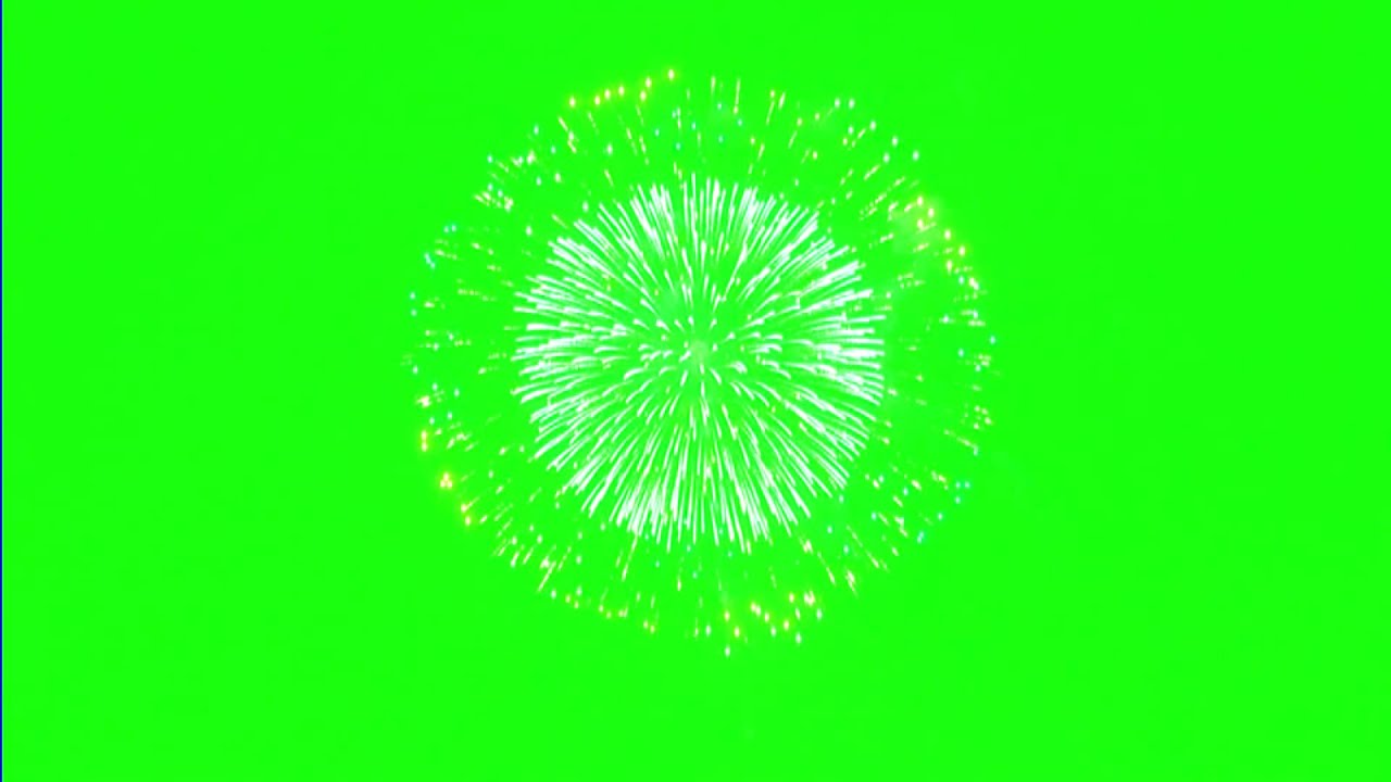 HD Greenscreen Fireworks - YouTube