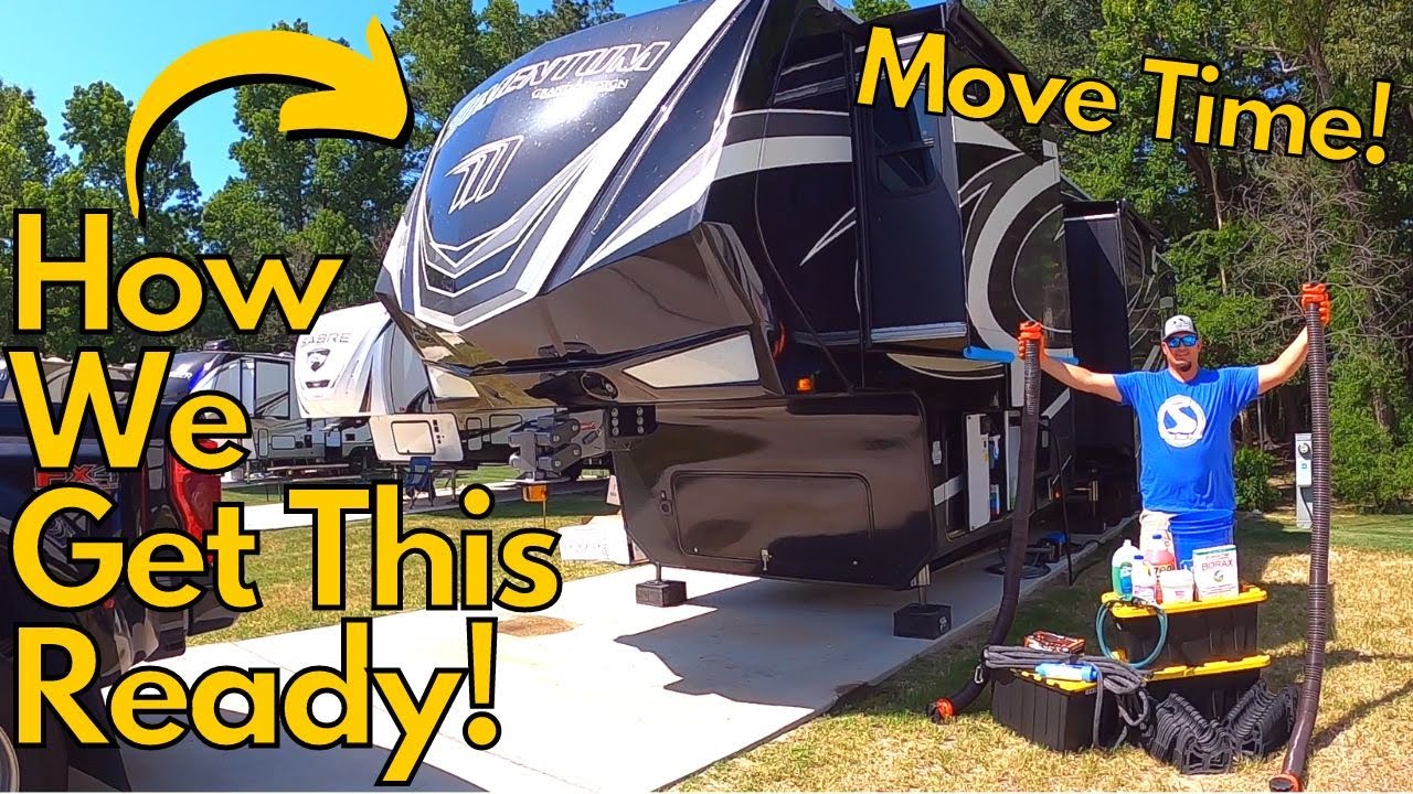 How We Get This Rv Ready To Travel Rving In Florida Fulltime Rv Living Youtube