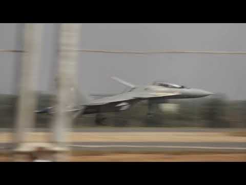 Aero India 2025 Fighter Jet Compilation | Su-30, F-16, B-1, Su-57, F-35
