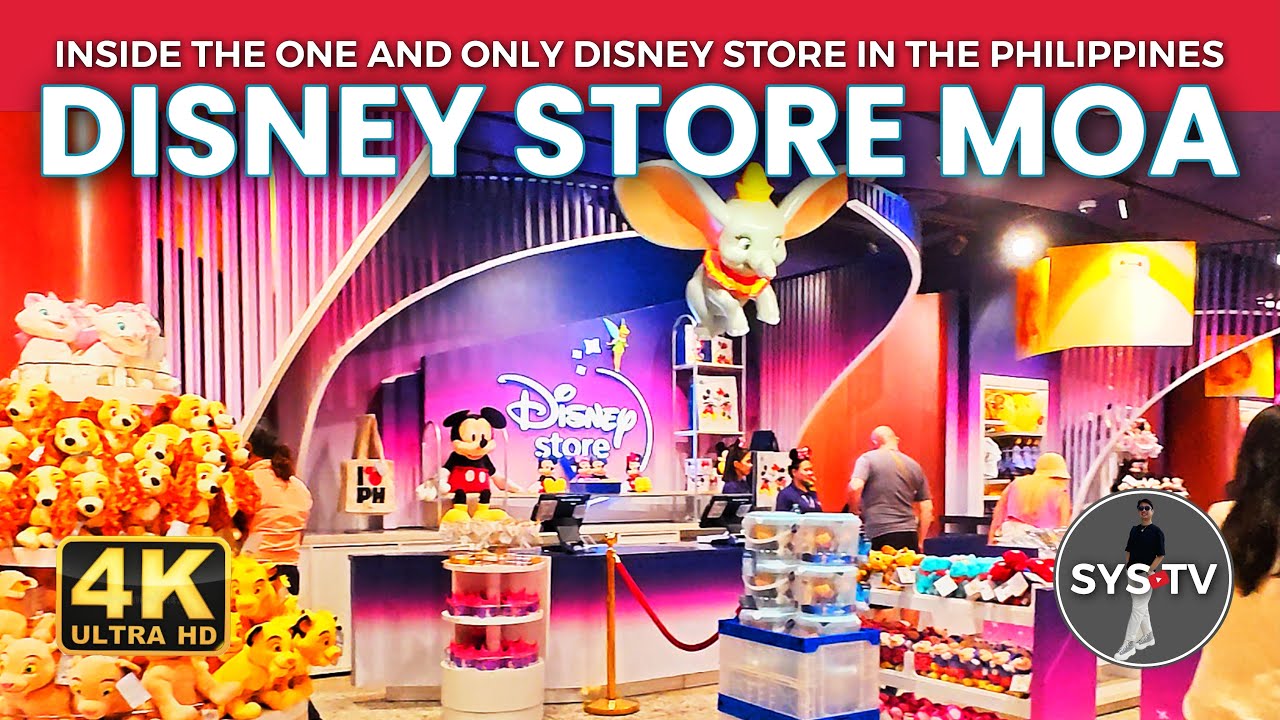 [4K] DISNEY STORE SM MALL OF ASIA PHILIPPINES 2025 - YouTube