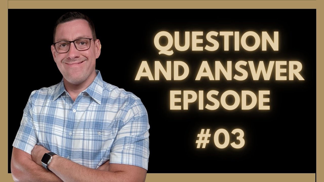 I Answer Your Questions Live! #03 - YouTube