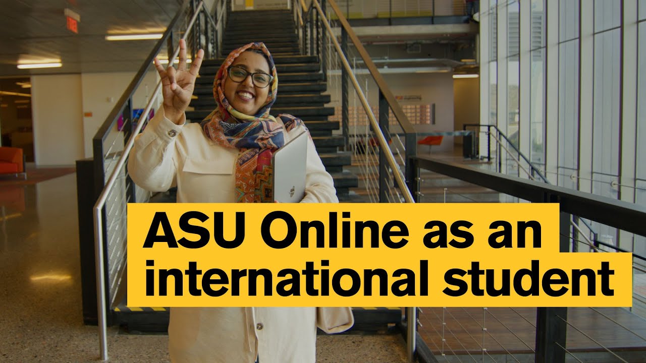What it's like to attend ASU Online as an international student - YouTube