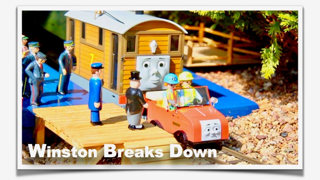 Winston Breaks Down! Bachmann Large Scale Winston - YouTube