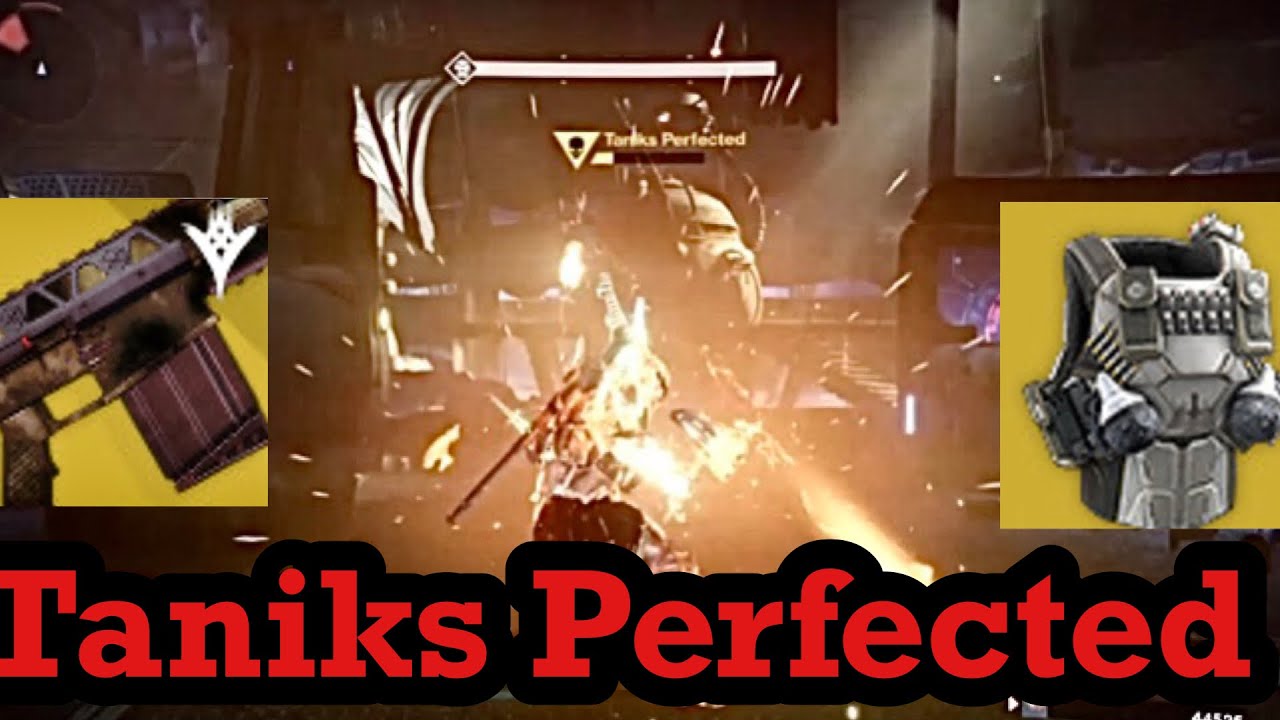 Destiny 1, Nightfall, Titan, Taniks Perfected (2-5-22) - YouTube