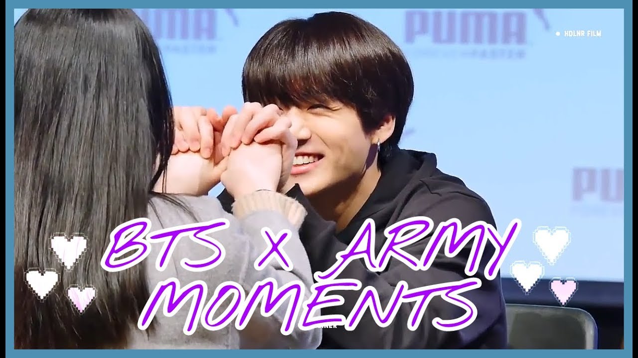 Bts X Army Moments Youtube