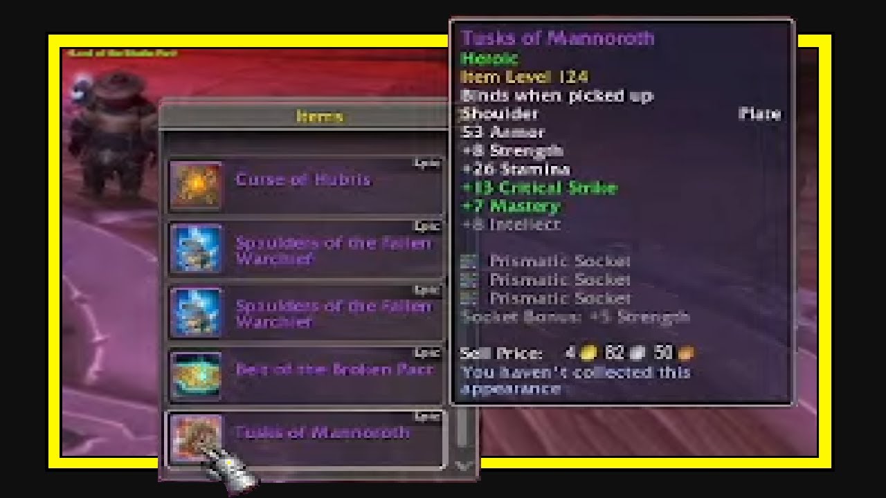 THE TUSKS OF MANNOROTH DROPPED!!!!!!!!!! - YouTube