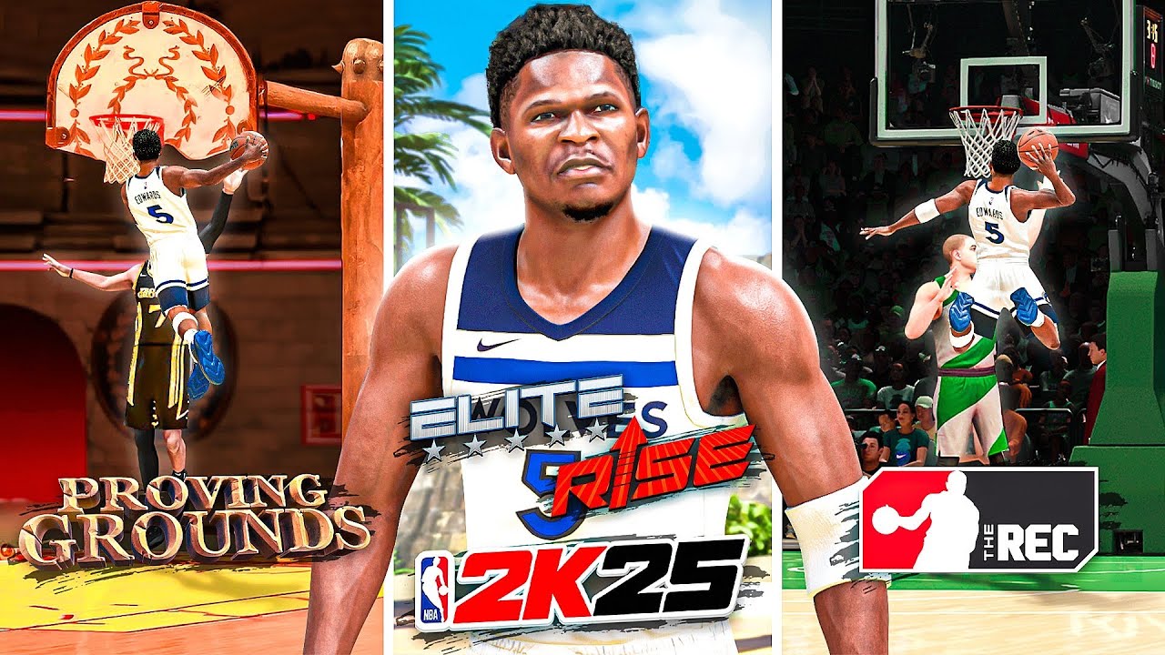 ANTHONY EDWARDS Build DOMINATES In EVERY GAME MODE In NBA 2K25 | INSANE ...
