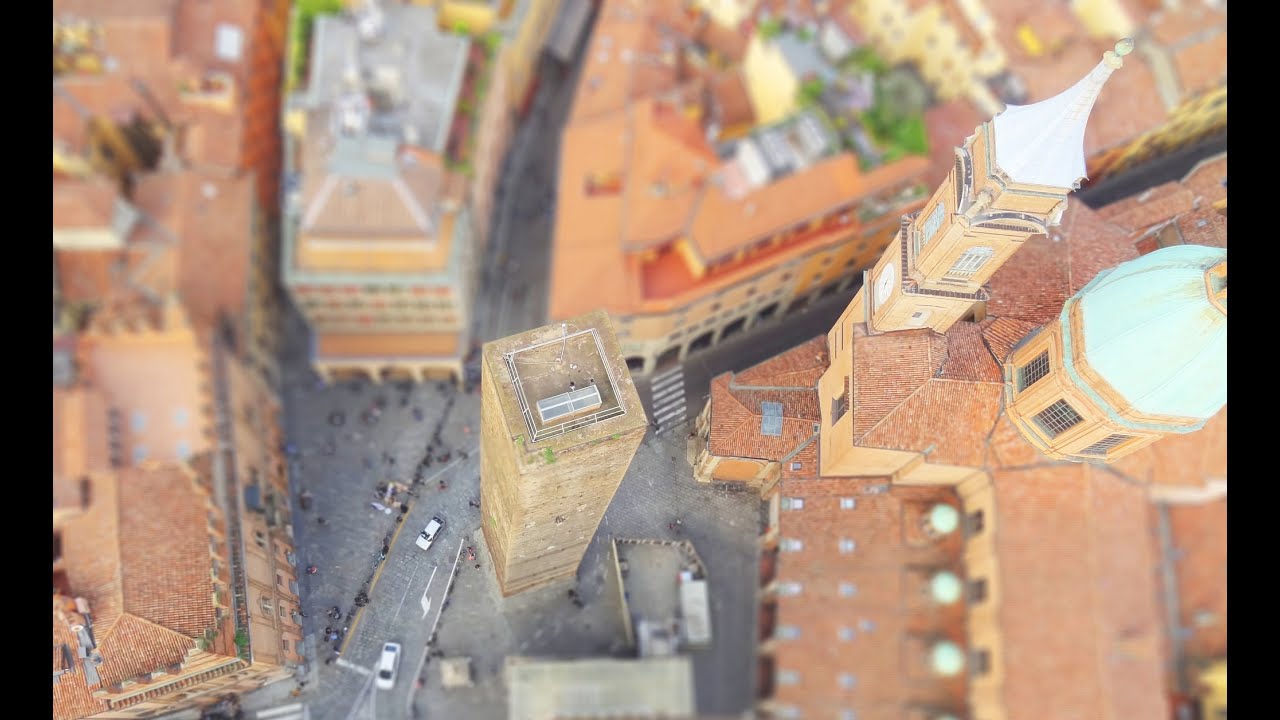 From the top of the Asinelli Tower - Bologna - Italy - YouTube
