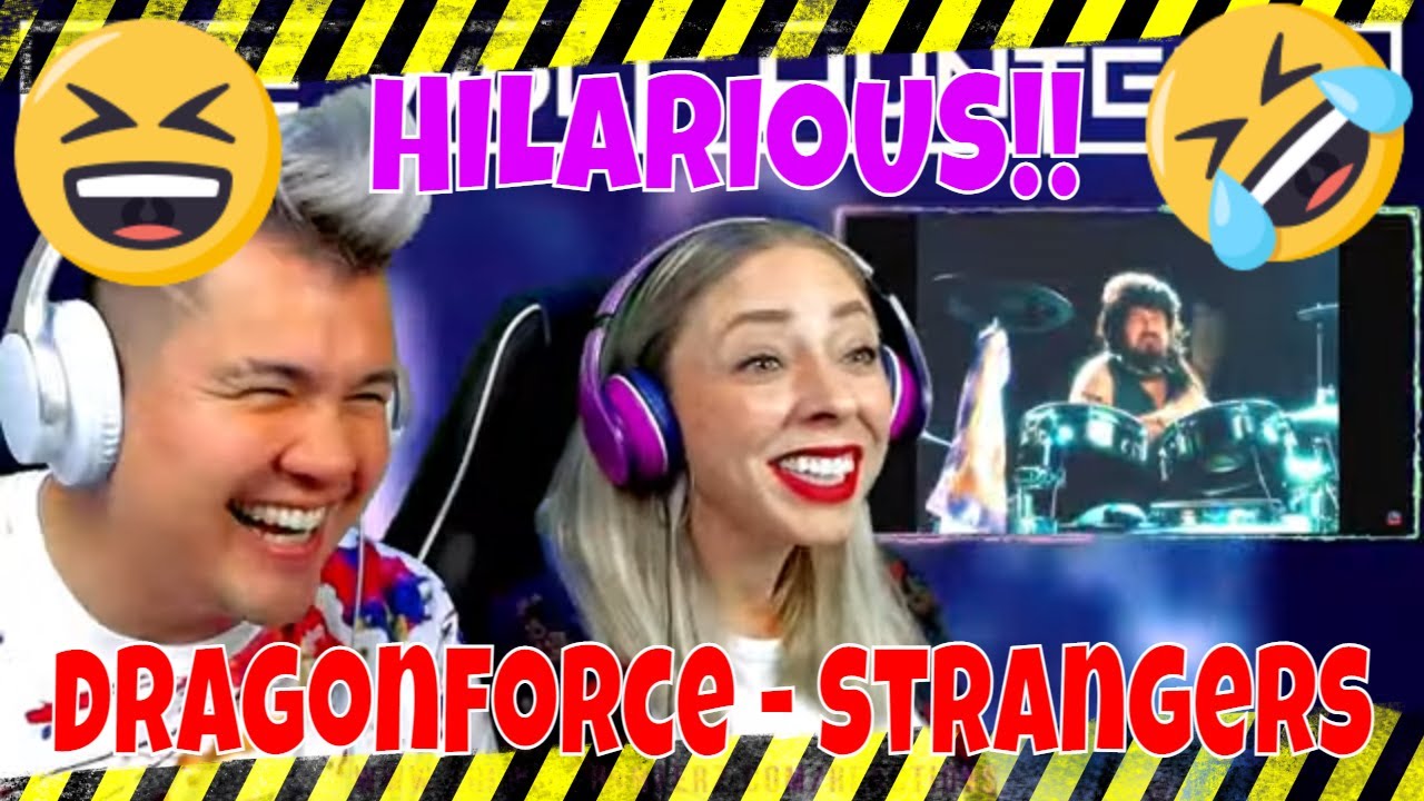 DRAGONFORCE - Strangers (Official Video - Extreme Power) THE WOLF HUNTERZ Jon and Dolly Reaction ...