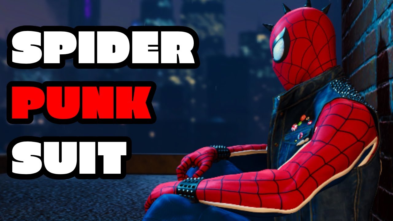 Spider - Punk Suit MOD - Spider Man 2018 PC - RTX ON - YouTube