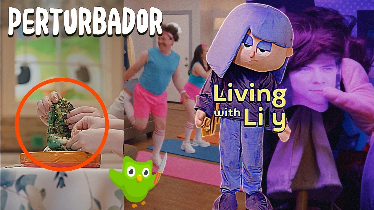 La Bizarra y PERTURBADORA Nueva Serie de DUOLINGO Living with Lily ...