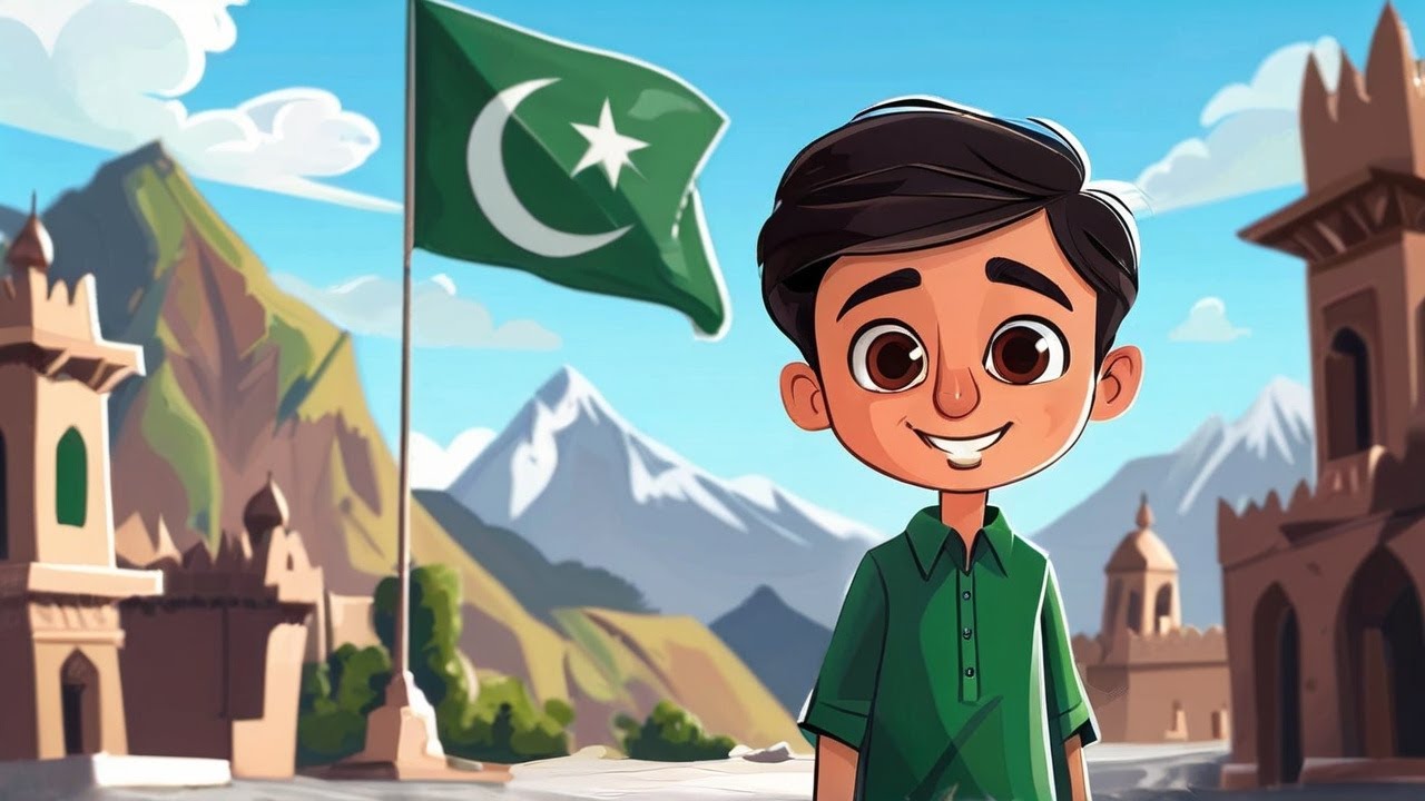 Pakistan ka visit | Cartoon video | Animated Movies |Kids Ka Pakistan ...