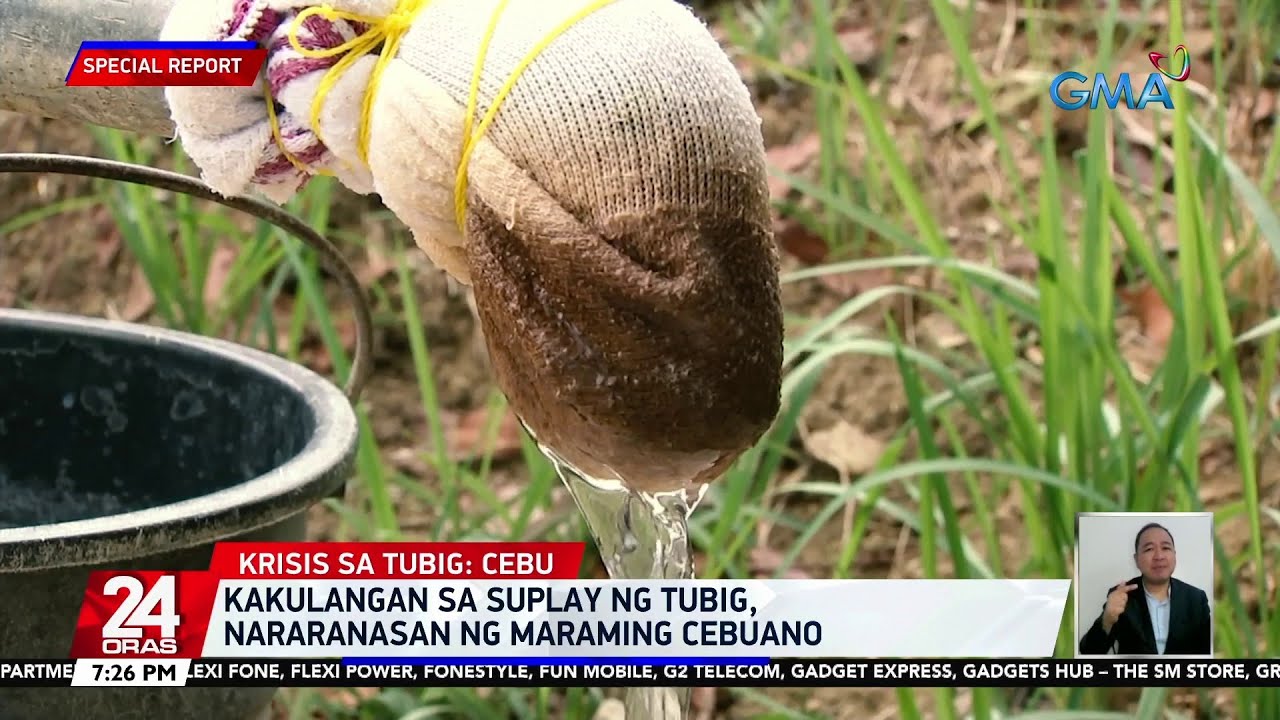 Kakulangan sa suplay ng tubig, nararanasan ng maraming Cebuano | 24 ...
