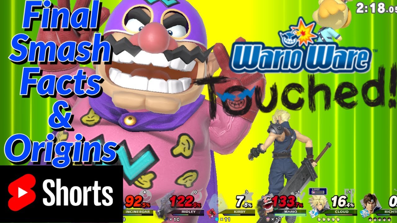 Wario Final Smash Facts And Origins Super Smash Bros Ultimate - YouTube
