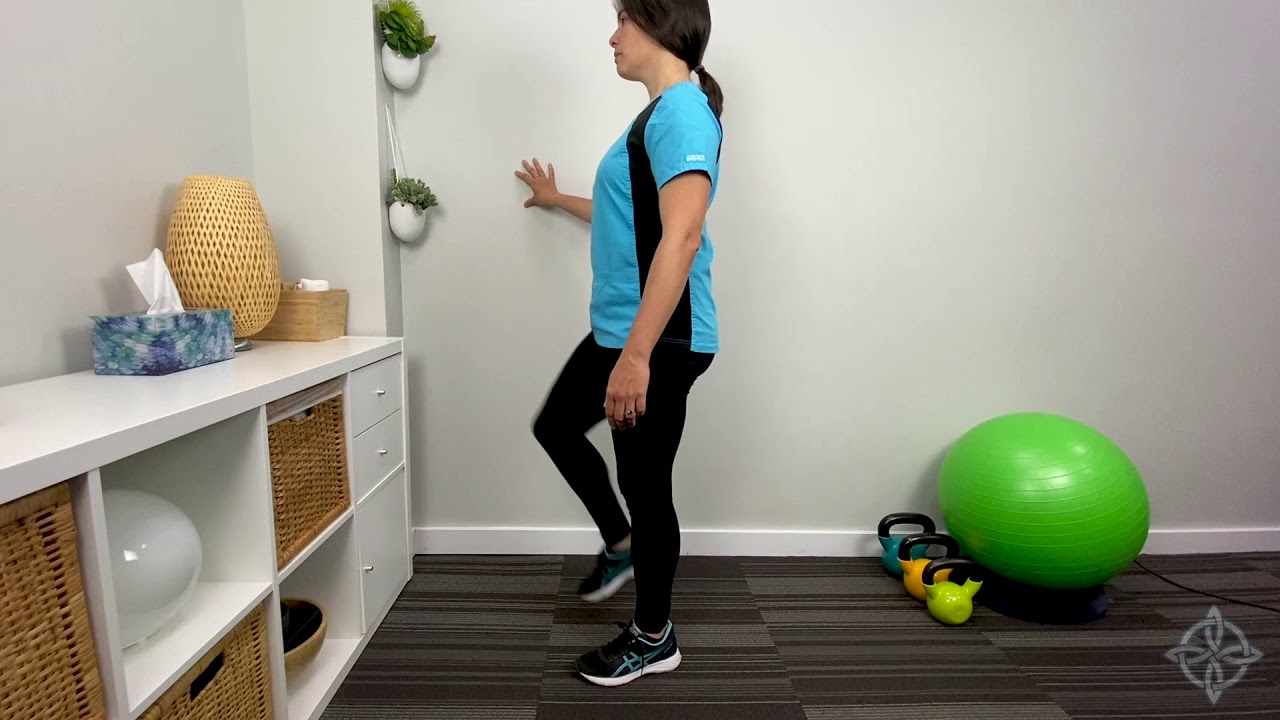 Standing Calf Raises & Marching - Covid Physical Therapy - Exercise ...