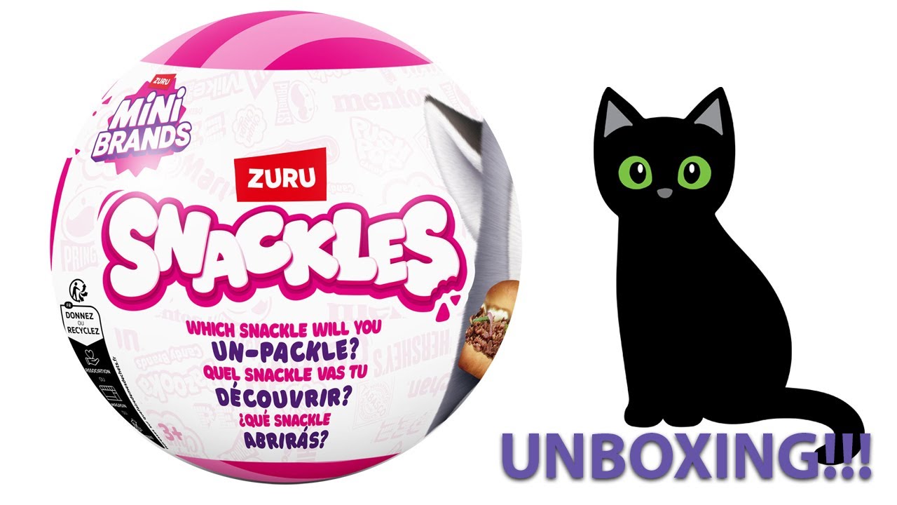 Zuru Snackles Super Sized Plush Toy - Unboxing by Summer - YouTube