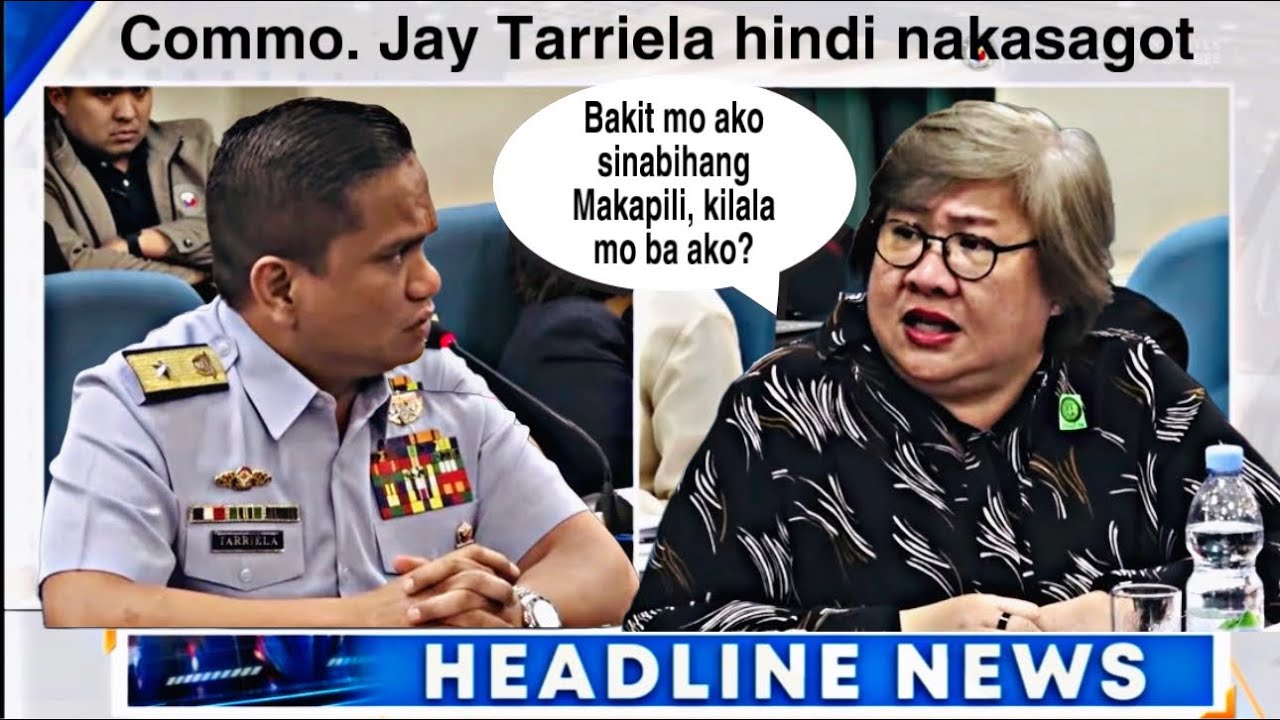 Commo. JAY TARRIELA: Binutata ni Cong. Acop at Nireklamo ni Malou ...