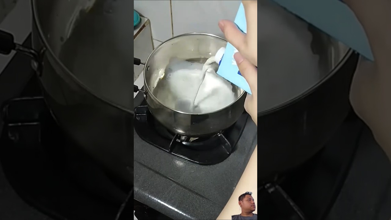 yogurt modal susu uht simple #cooking #masak #resep - YouTube