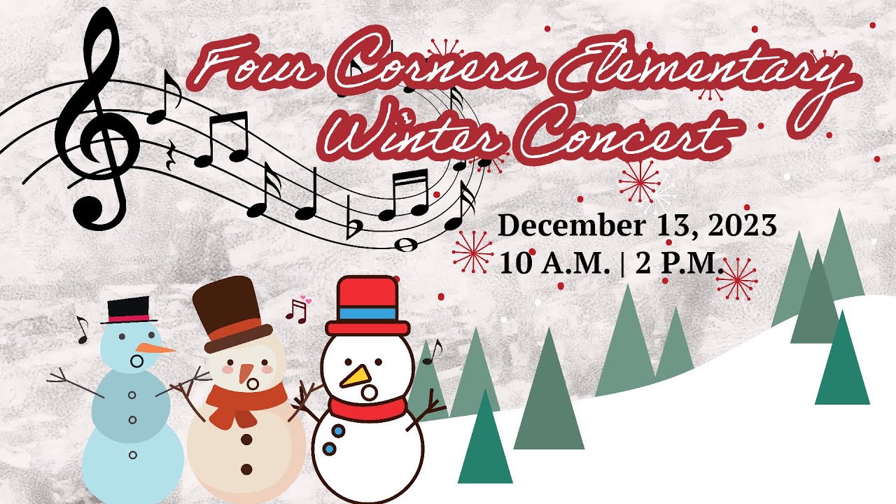 Four Corners Morning Winter Concert 12.13.23 | Superior Schools | FULL ...