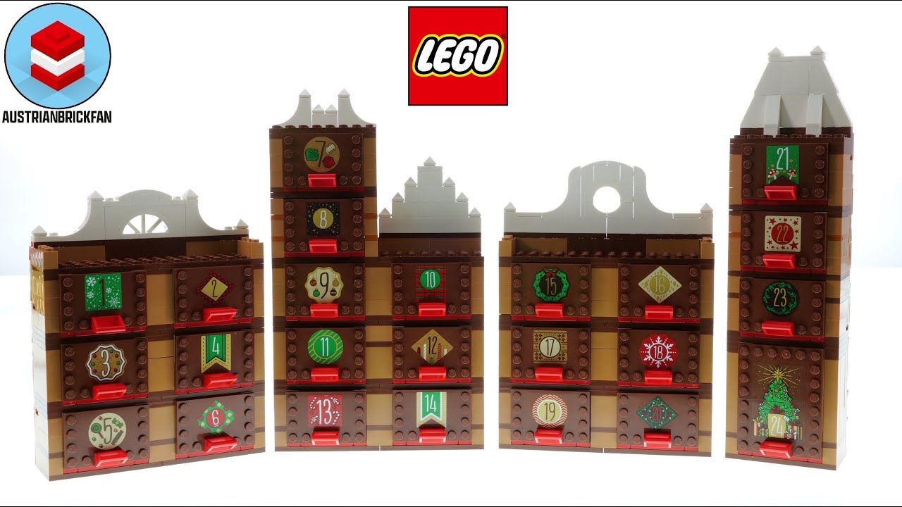 LEGO Gingerbread House Advent Calendar – LEGO 4002023 Speed Build - YouTube