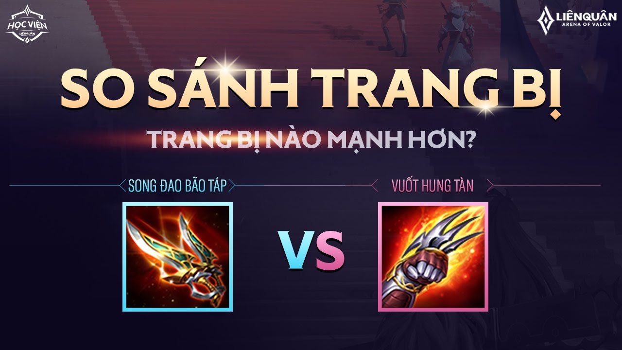 SONG ĐAO BÃO TÁP HAY VUỐT HUNG TÀN MẠNH HƠN? - YouTube