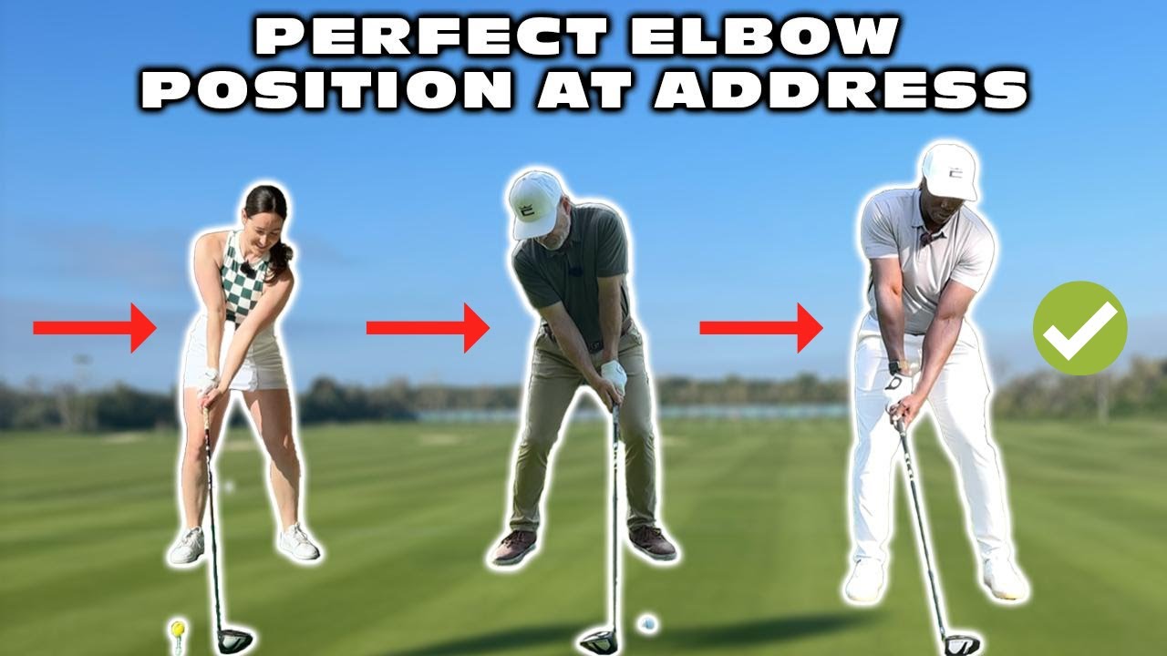 BEST POSITION FOR ELBOWS AT ADDRESS TO OPTIMIZE the POWER IN YOUR GOLF ...
