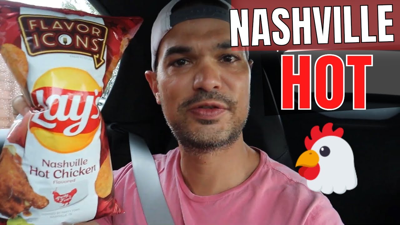 Lay's Nashville Hot Chicken Review + Vlog - YouTube