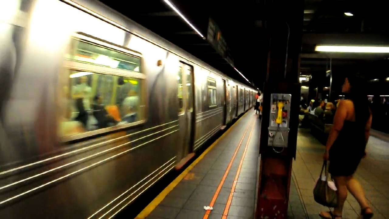 MTA NYC Subway R46 V Train - Last Day / Part 3 - YouTube
