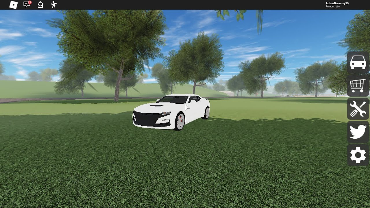 Chevrolet Camaro Top Speed in Roblox - Vehicle Legend - YouTube