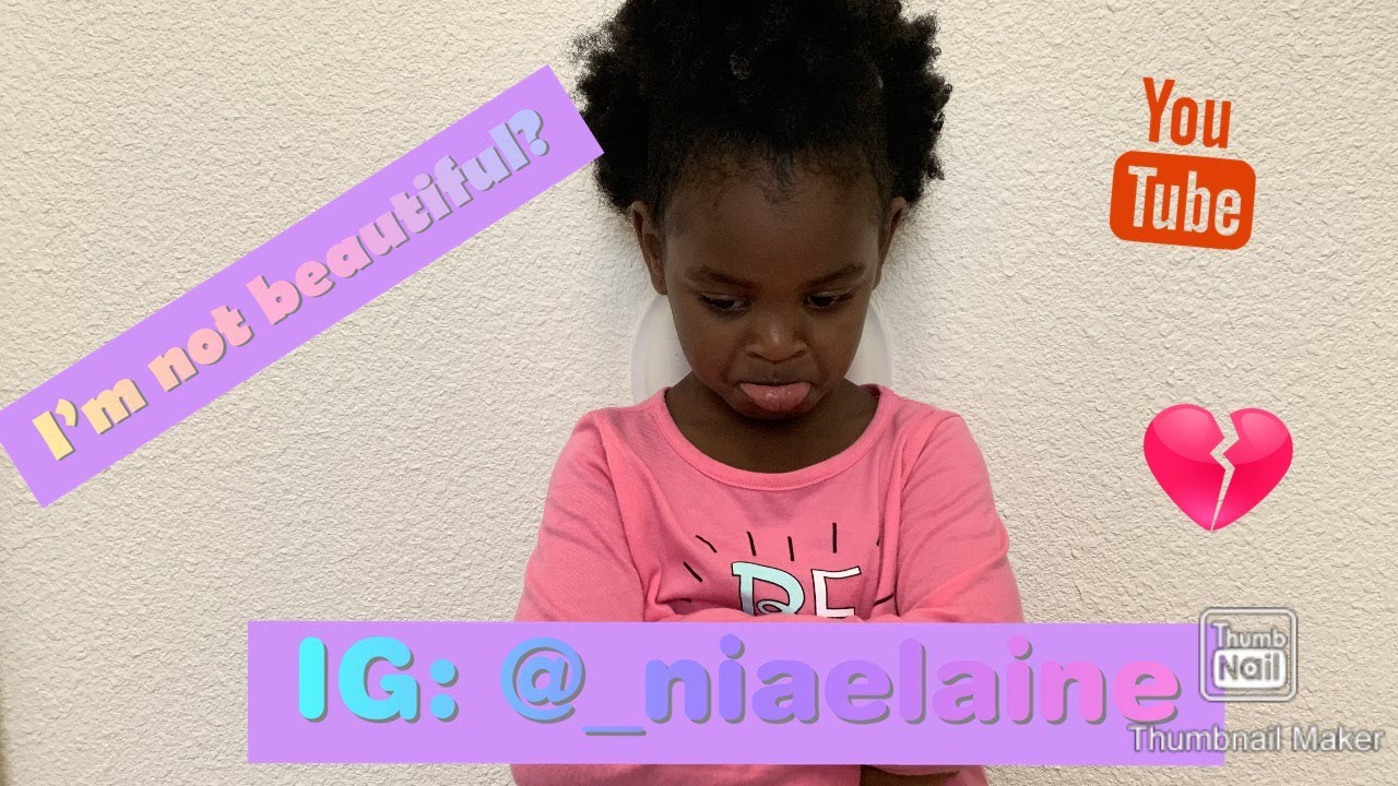 I’m not beautiful?? 😔 - YouTube