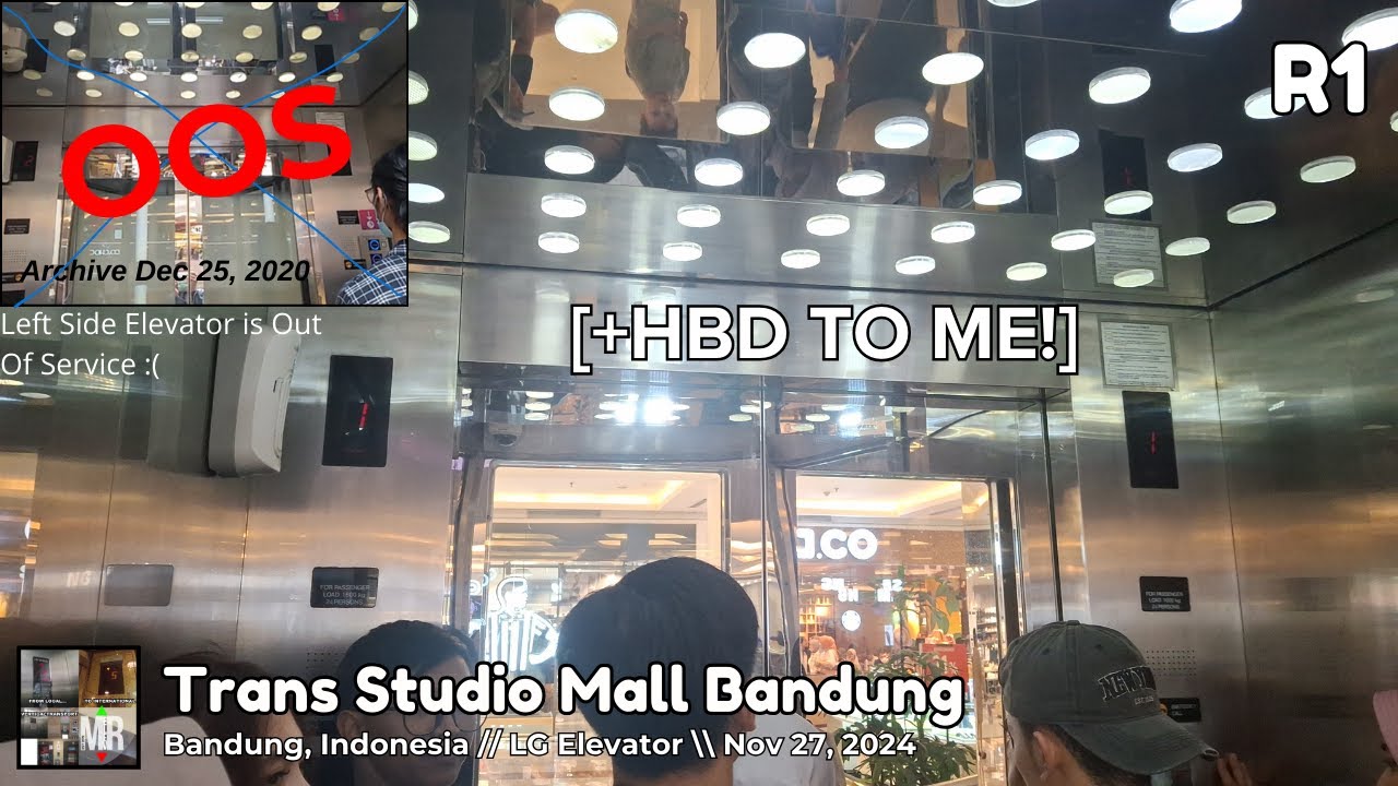 [HBD TO ME!] LG LVO Scenic Elevators at Trans Studio Mall, Bandung ...