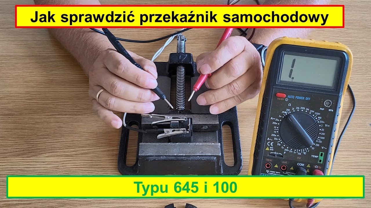 Jak Sprawdzi Przeka nik Samochodowy 4 Pinowy Typu 645 I 100 How To jak-sprawdzi-przeka-nik-samochodowy-4-pinowy-typu-645-i-100-how-to
