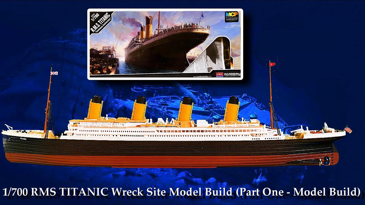 1:700 Scale RMS TITANIC Wreck Site Build Series (Part One - The ...