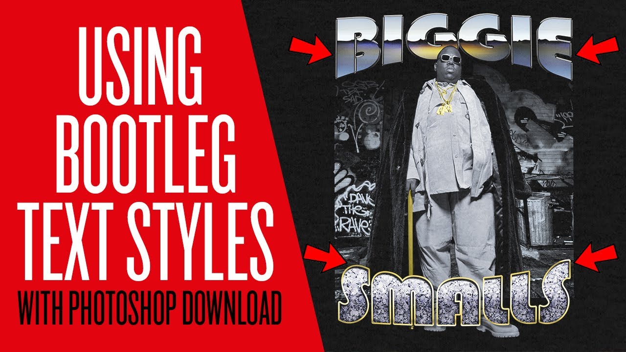 How To Use TEXT STYLE PACKS To Design BOOTLEG RAP Graphics Full How To Use TEXT STYLE PACKS To Design BOOTLEG RAP Graphics Full