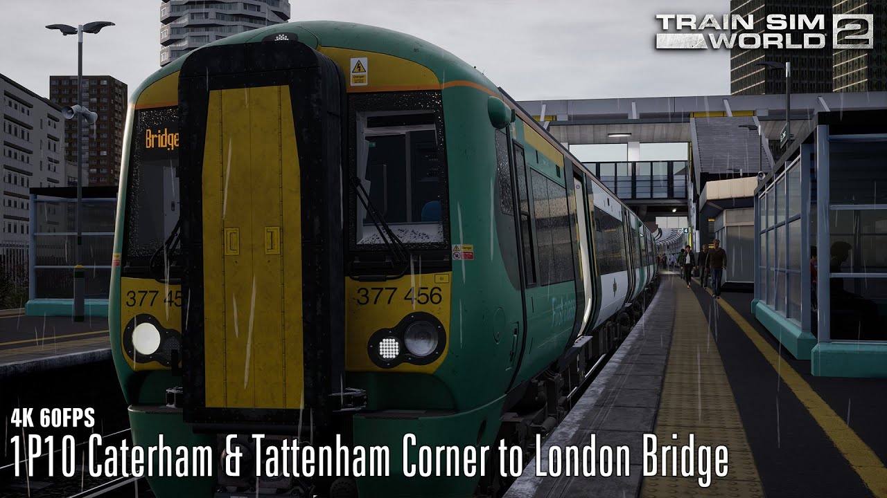 1P10 Caterham & Tattenham Corner to London Bridge - London Commuter ...