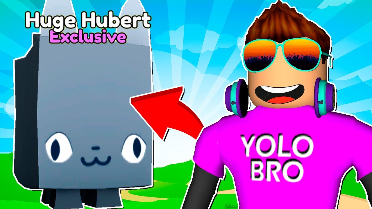 ПЕРВЫЙ В МИРЕ ПОЛУЧИЛ HUGE HUBERT В PET SIMULATOR X В РОБЛОКС?! ROBLOX ...