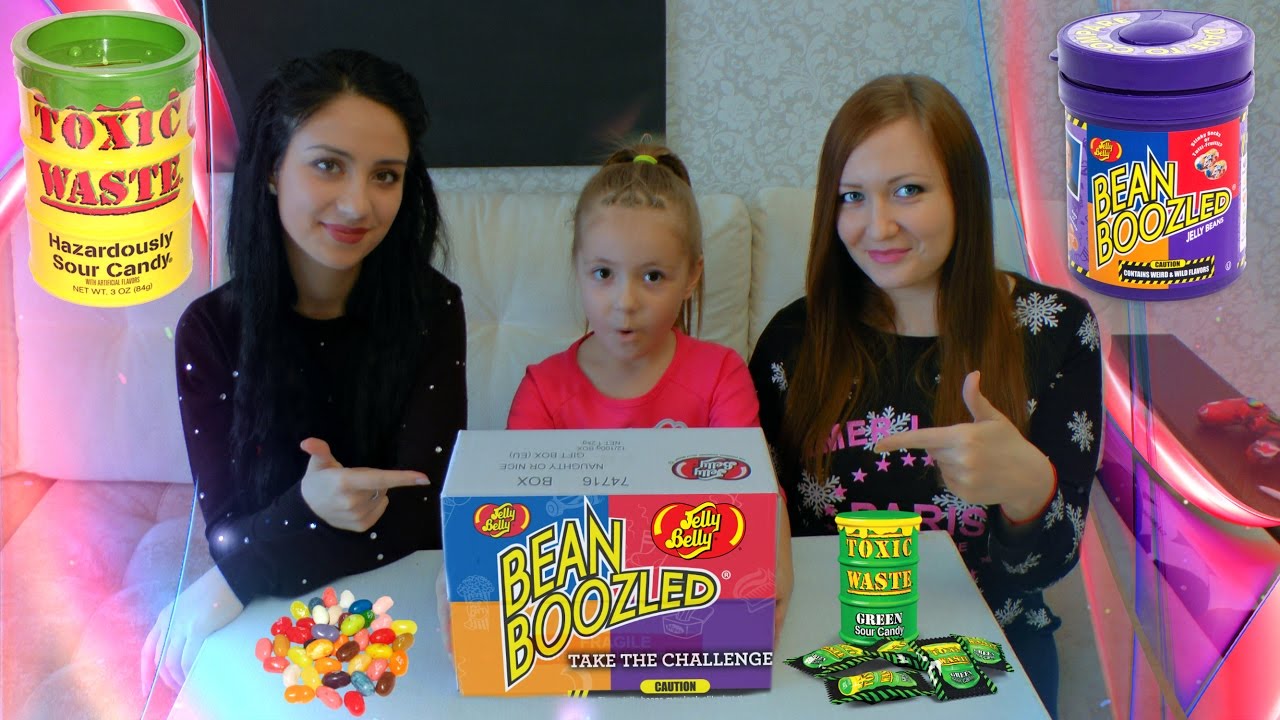 ОГРОМНАЯ ПОСЫЛКА СЛАДОСТИ 🎁 Конфеты Jelly Belly + Toxic Waste OPENING ...