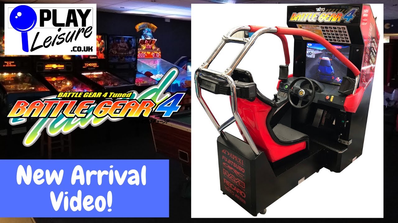 The AWESOME Taito Battle Gear 4 has arrived at Play Leisure, Drivers ...