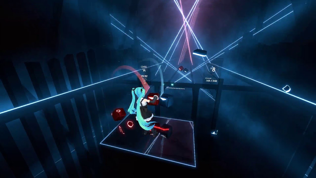 [Beat Saber] S3RL Fan Service Expert Skeelie first try - YouTube