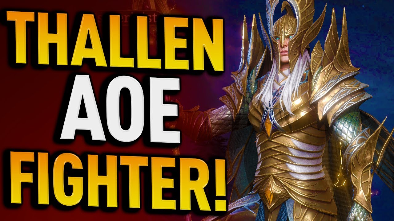 NEW FIGHTER - GR1 WORTHY -THALLEN REVIEW - Watcher of Realms - YouTube