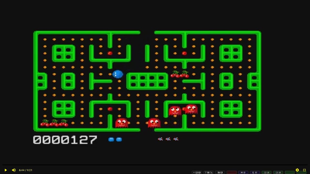 AMIGA GHOST CHASER PACMAN PAC MAN CLONE By Keith Krellwitz - YouTube