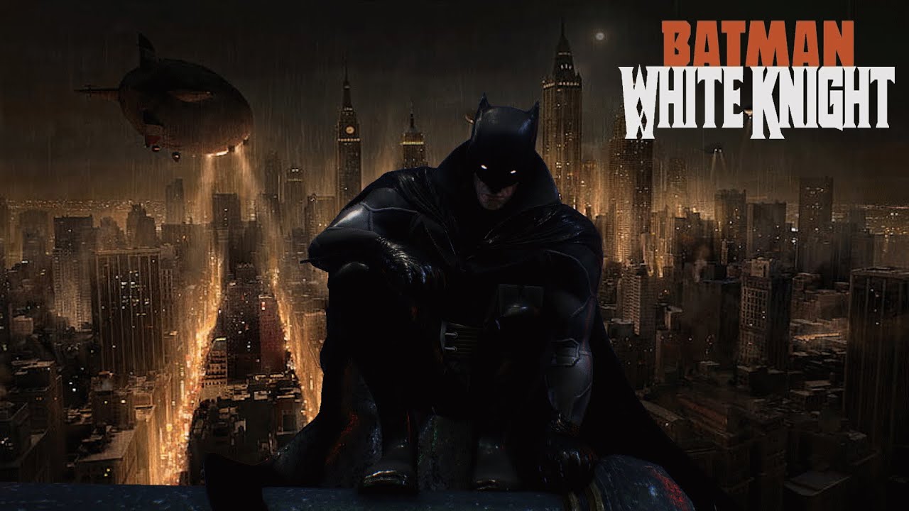 Batman Arkham: Knight Mod Showcase | Batman White Knight AO Face ...