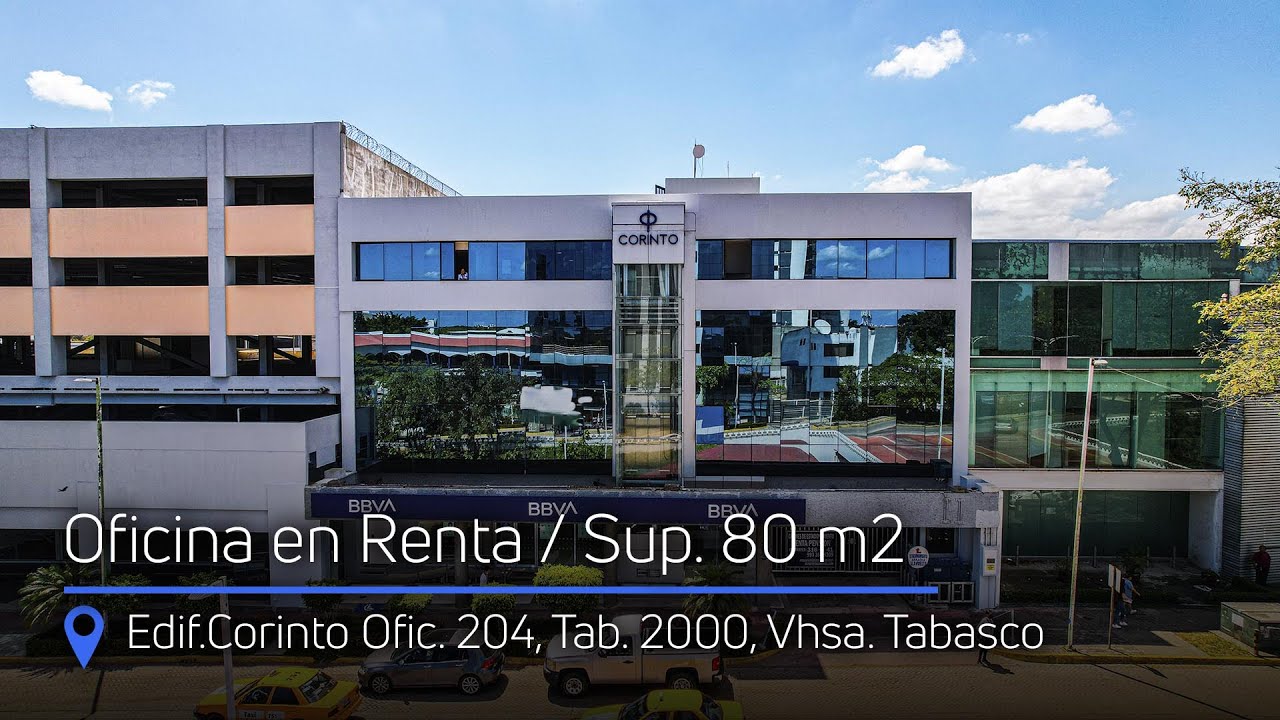 519 Oficina en Renta Edificio Corinto Ofic 204 Sup. 80 m2 - YouTube